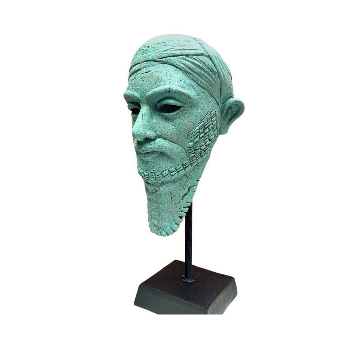Sumerian King Ur Nammu Bust (namma) Ancient Mesopotamian King Statue ...
