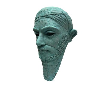 Sumerian King Ur Nammu Bust (namma) Ancient Mesopotamian King Statue ...