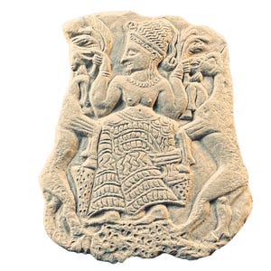 Goddess Asherah Relief: Canaanite Mother Goddess Altar Decor - Etsy