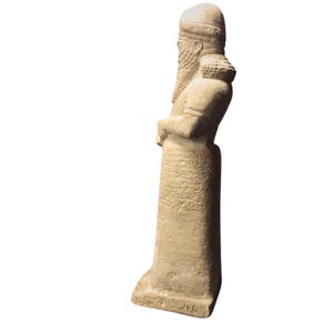 Nabu Statue: Mesopotamian God of Wisdom, Limestone Sculpture - Etsy