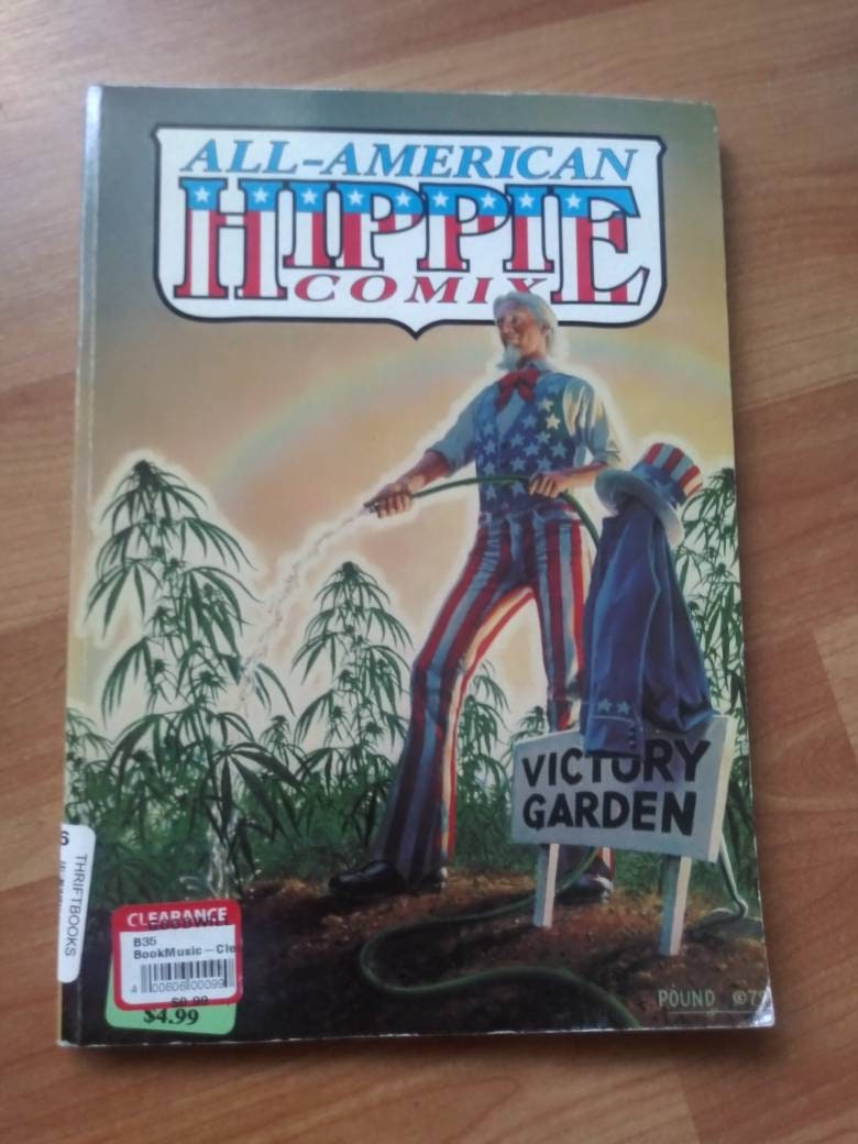 Timothy Leary All American Hippie Comic Vintage Paperback Book Reissue ...