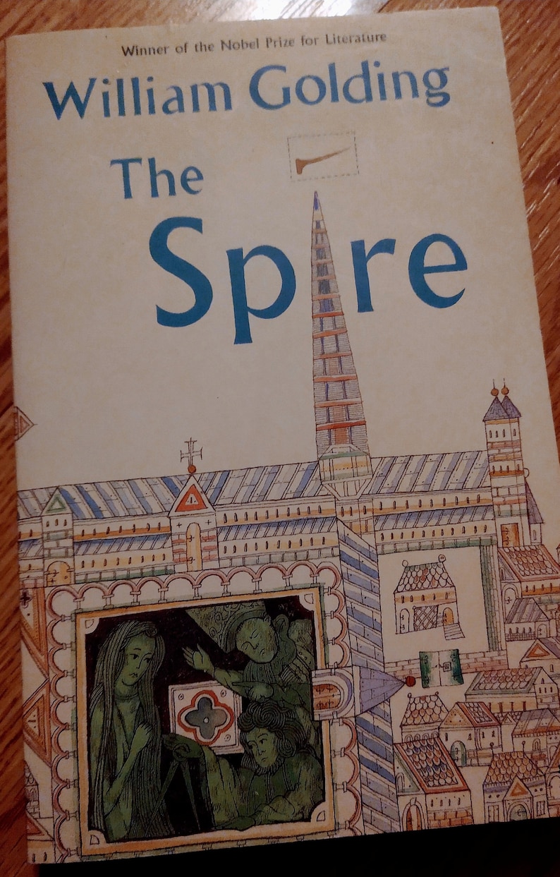 William Golding the Spire Vintage Paperback Book '88 - Etsy