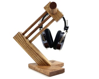 Wood Multiple Headphone Stand - Etsy