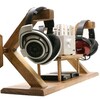 Wood Headphone Stand Multiple Headphones Stand Headphone Station Gifts ...