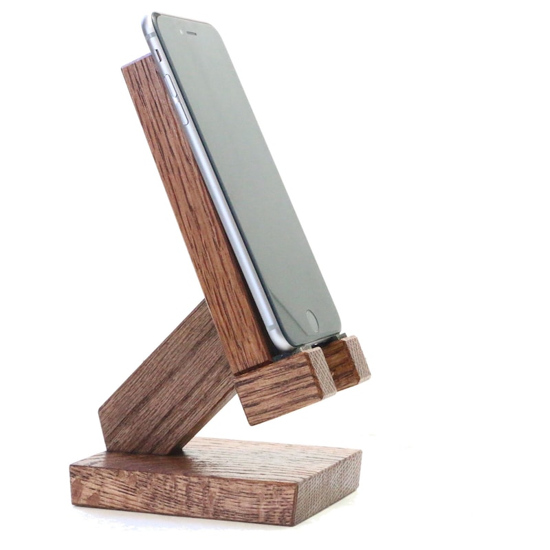 Wood iPhone Stand - Etsy