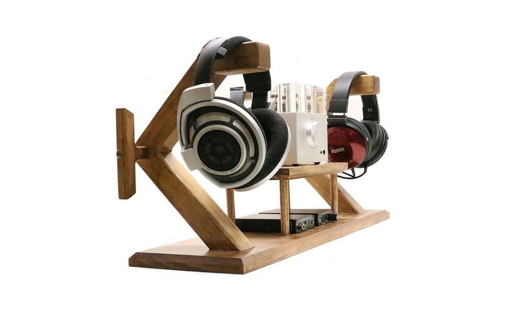 Multi Headphone Dac/amp Stand: Headphone Stand Music Station Heaphone ...