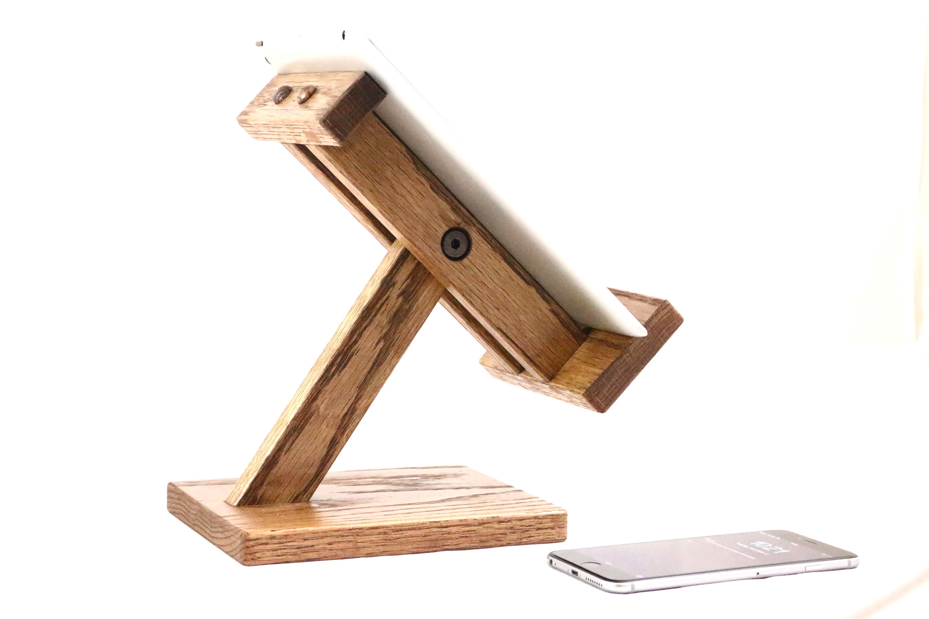 Ipad Tablet Stand: Tilting Stand Ipad Mini Stand Galaxy Stand - Etsy