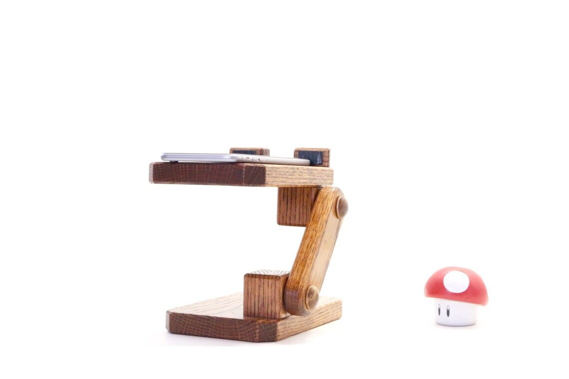 Adjustable Wooden Phone Stand / Ipad Mini / Iphone Holder - Etsy
