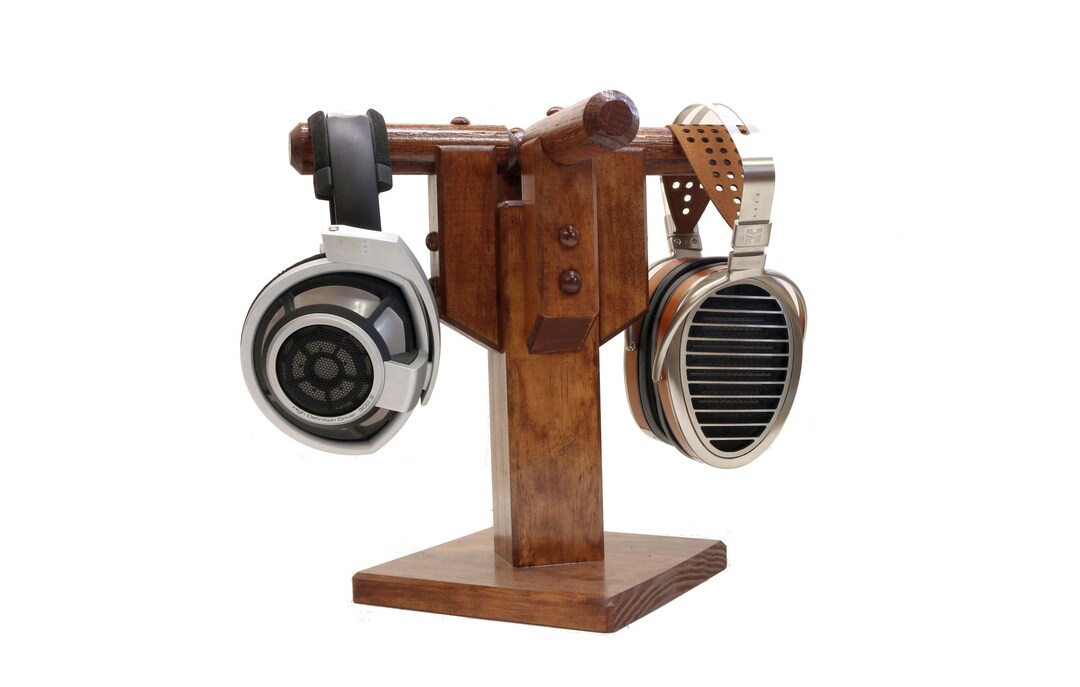 Quad (4) Headphone Stand Multiple Headphones Stand Mens Gift Christmas ...