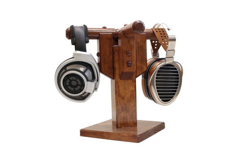 Quad 4 Headphone Stand Multiple Headphones Stand Mens Gift - Etsy