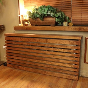 Wood Custom Handmade Radiator Cover Housewarming Gift Baseboard Heating ...