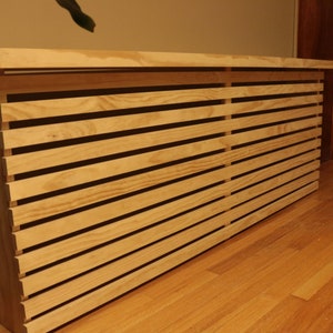 Wood Custom Handmade Radiator Cover Housewarming Gift Baseboard Heating ...