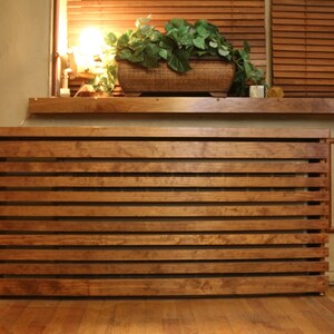 Wood Custom Handmade Radiator Cover Housewarming Gift Baseboard Heating ...