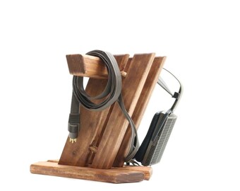 Wood Multiple Headphone Stand - Etsy