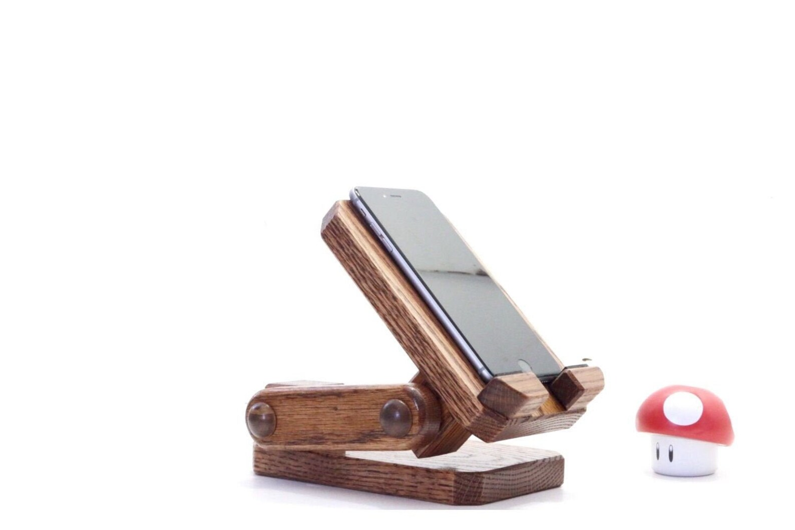 Adjustable Wooden Phone Stand / Ipad Mini / Iphone Holder - Etsy
