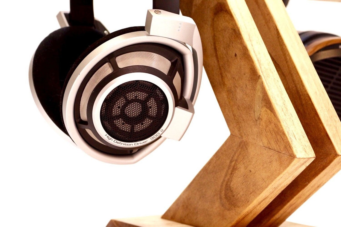 Wood Headphone Stand Multiple Headphones Stand Headphone - Etsy