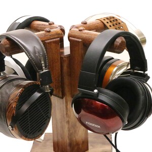 Quad (4) Headphone Stand Multiple Headphones Stand Mens Gift Christmas ...