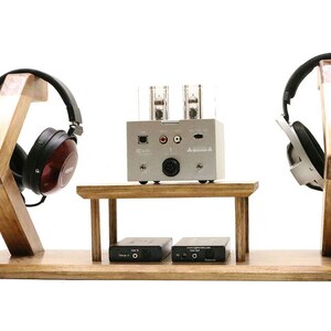 Multi Headphone Dac/amp Stand: Headphone Stand Music Station Heaphone ...