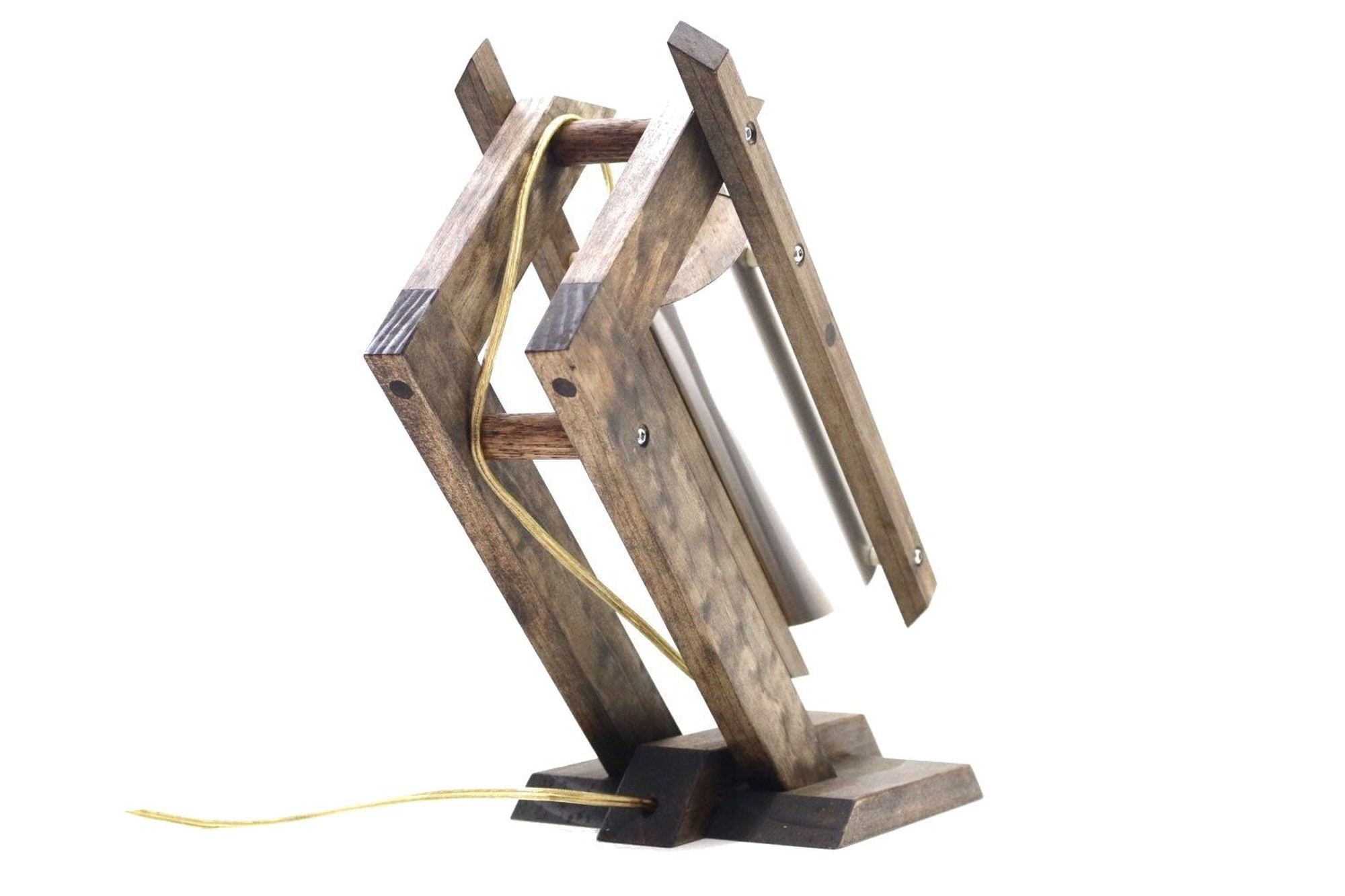 Wood Desk Lamp Spacecraft Lamp Rocket Lamp Wood Lamp Unique | Etsy