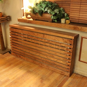 Wood Custom Handmade Radiator Cover Housewarming Gift Baseboard Heating ...