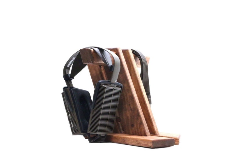 Wood Headphone Stand Multiple Headphones Stand Headphone - Etsy
