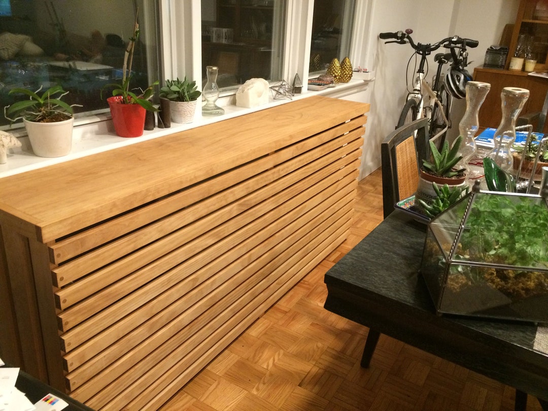 Wood Custom Handmade Radiator Cover Housewarming Gift Baseboard Heating ...