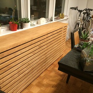 Wood Custom Handmade Radiator Cover Housewarming Gift Baseboard Heating ...