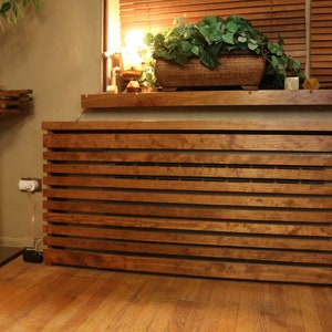 Wood Custom Handmade Radiator Cover Housewarming Gift Baseboard Heating ...