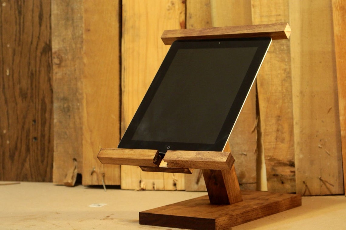 Ipad Stand Ipad Holder Ipad Rest Ipad Charging Station Tablet - Etsy