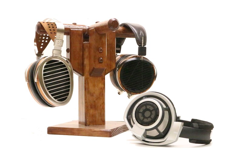 Quad 4 Headphone Stand Multiple Headphones Stand Mens Gift | Etsy