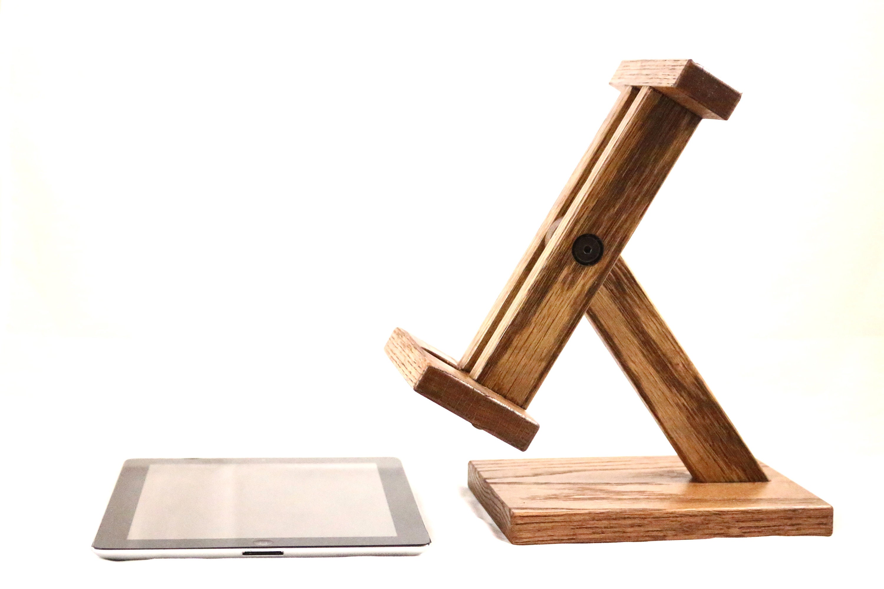 Ipad Tablet Stand: Tilting Stand Ipad Mini Stand Galaxy Stand | Etsy