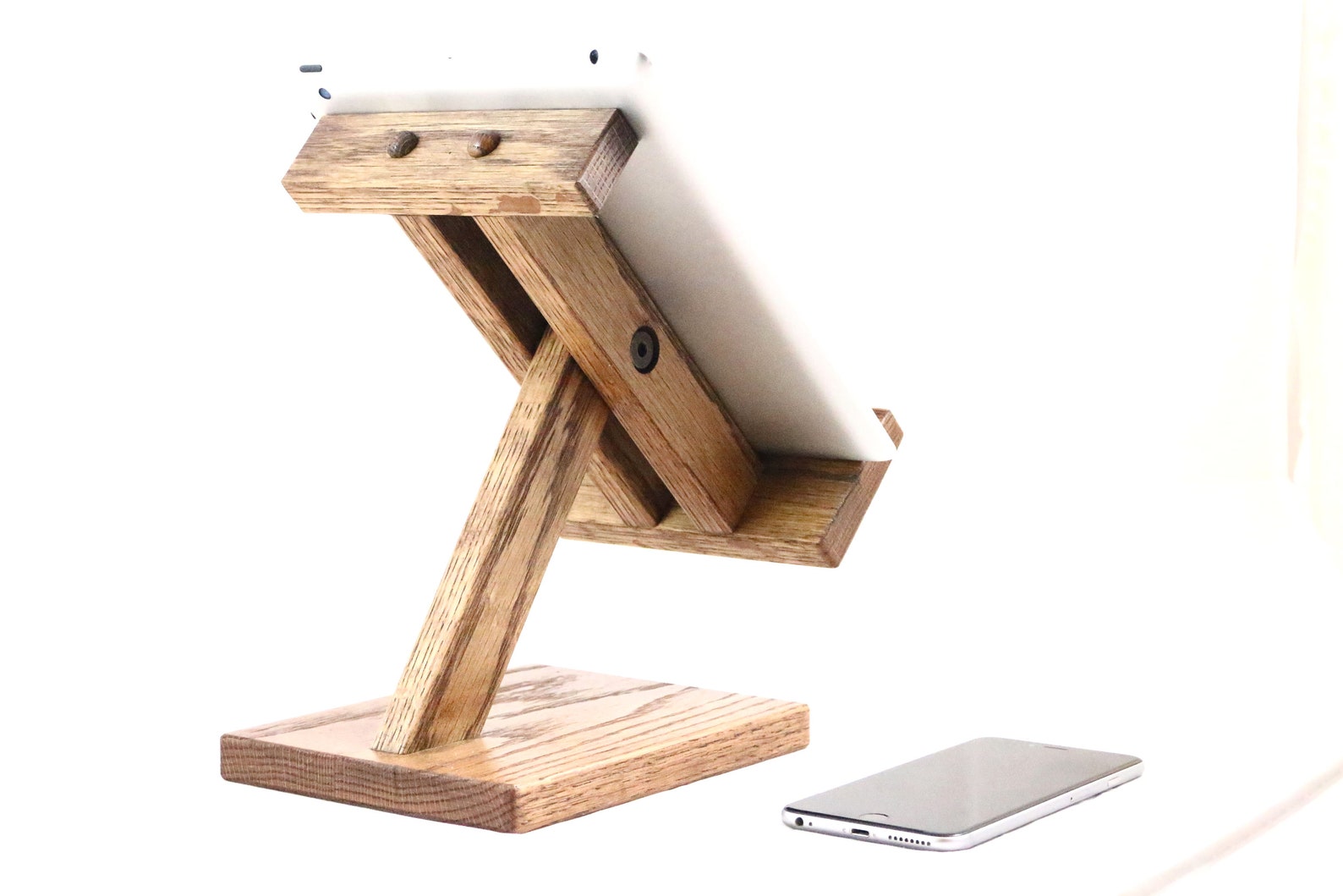 Ipad Tablet Stand: Tilting Stand Ipad Mini Stand Galaxy Stand | Etsy