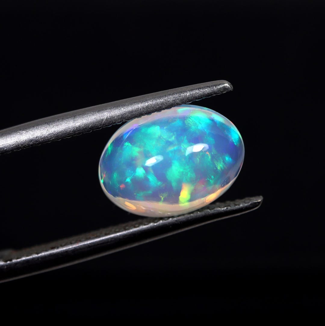 2.3 Ct Top Grade 100% Natural Ethiopian Multi-color Fire Opal | 12x8 ...