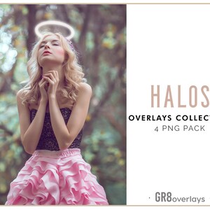HALO Overlays PNG Halo Photoshop Overlays Photoshop - Etsy