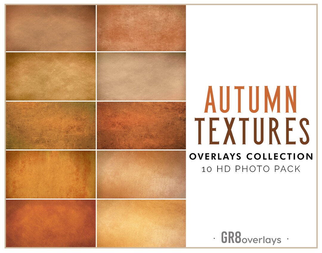 Digital Autumn TEXTURES HD Textures HQ Textures Background - Etsy
