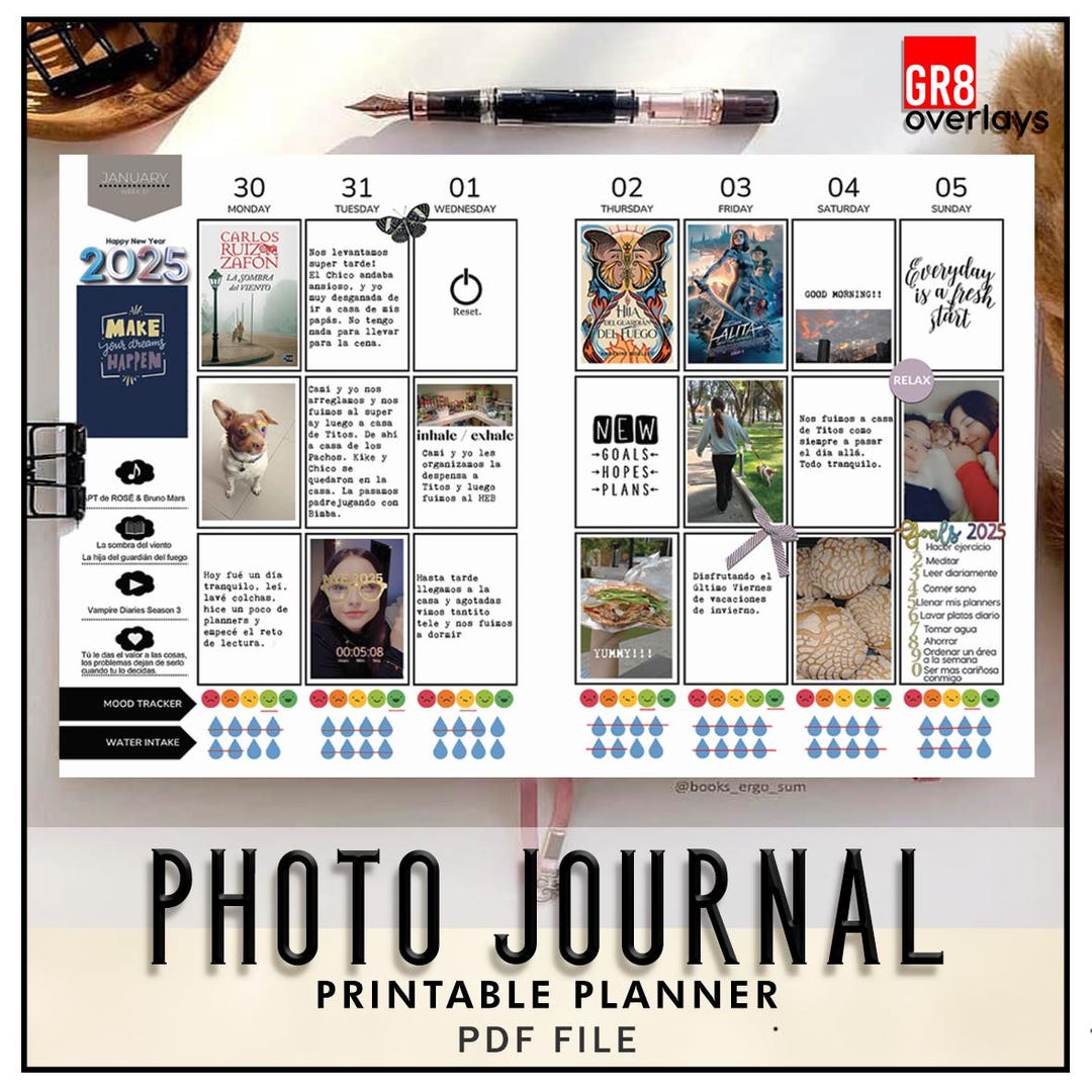 PHOTO JOURNAL, PDF File, Memory Book | Photo Album | Memory Keeper W ...