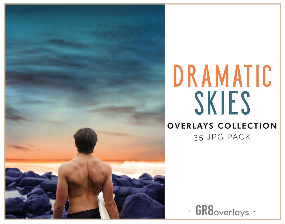 35 DRAMATIC SKIES OVERLAYS Skies Overlays Skies Overlay - Etsy