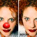 10 CLOWN NOSES Photoshop Overlays, PNG Files, Photo Overlays, Photoshop ...