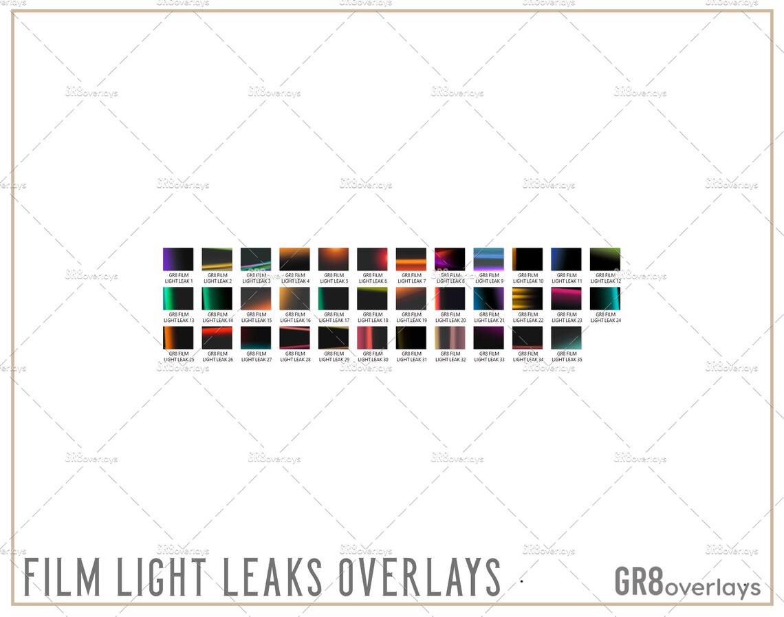 FILM LIGHT LEAK Overlays, Light Leaks Overlays, Light Leak, Light Leaks ...