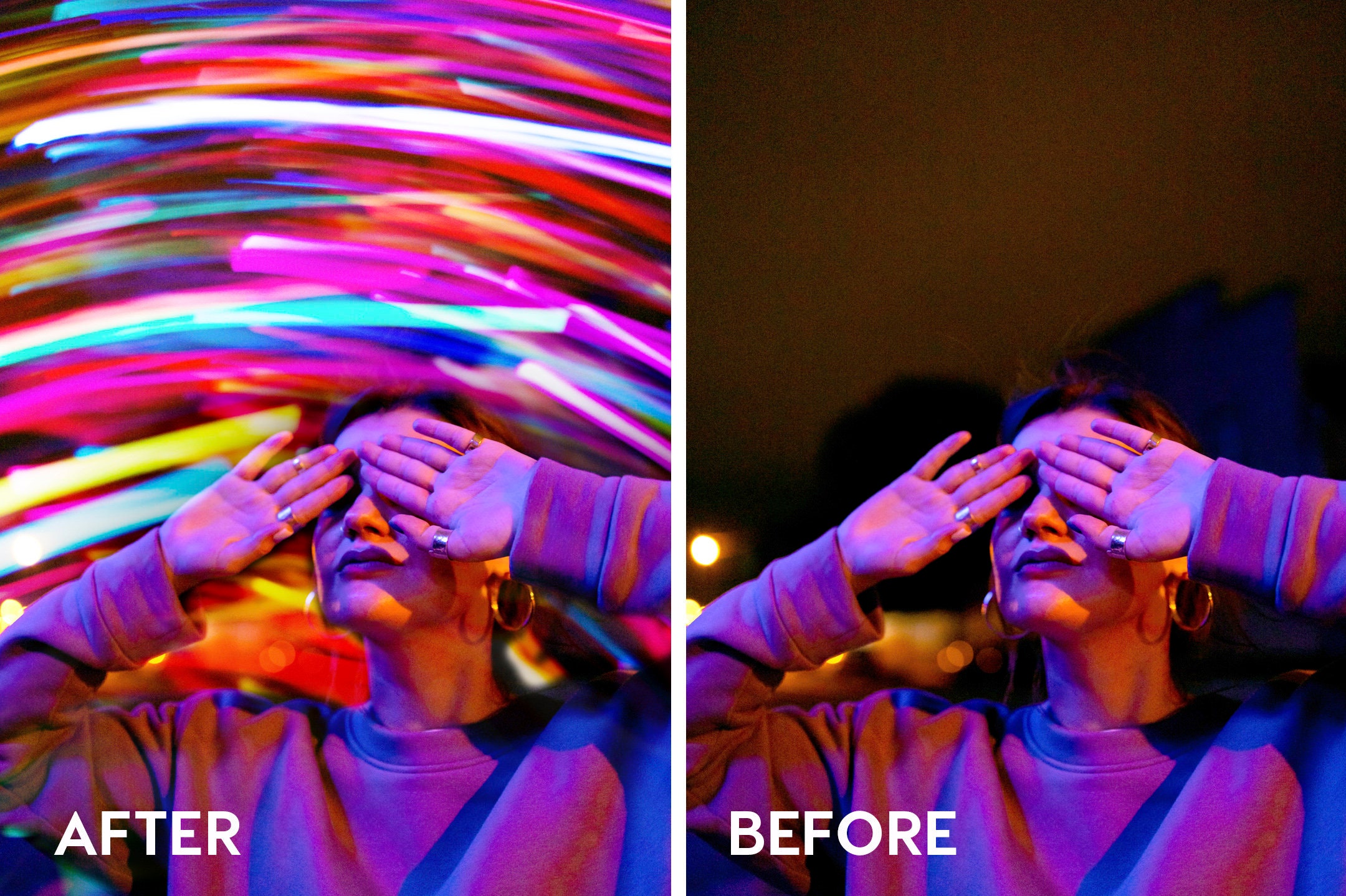 ABSTRACT LIGHTS OVERLAYS Bokeh Lights Effect Photo Overlays - Etsy