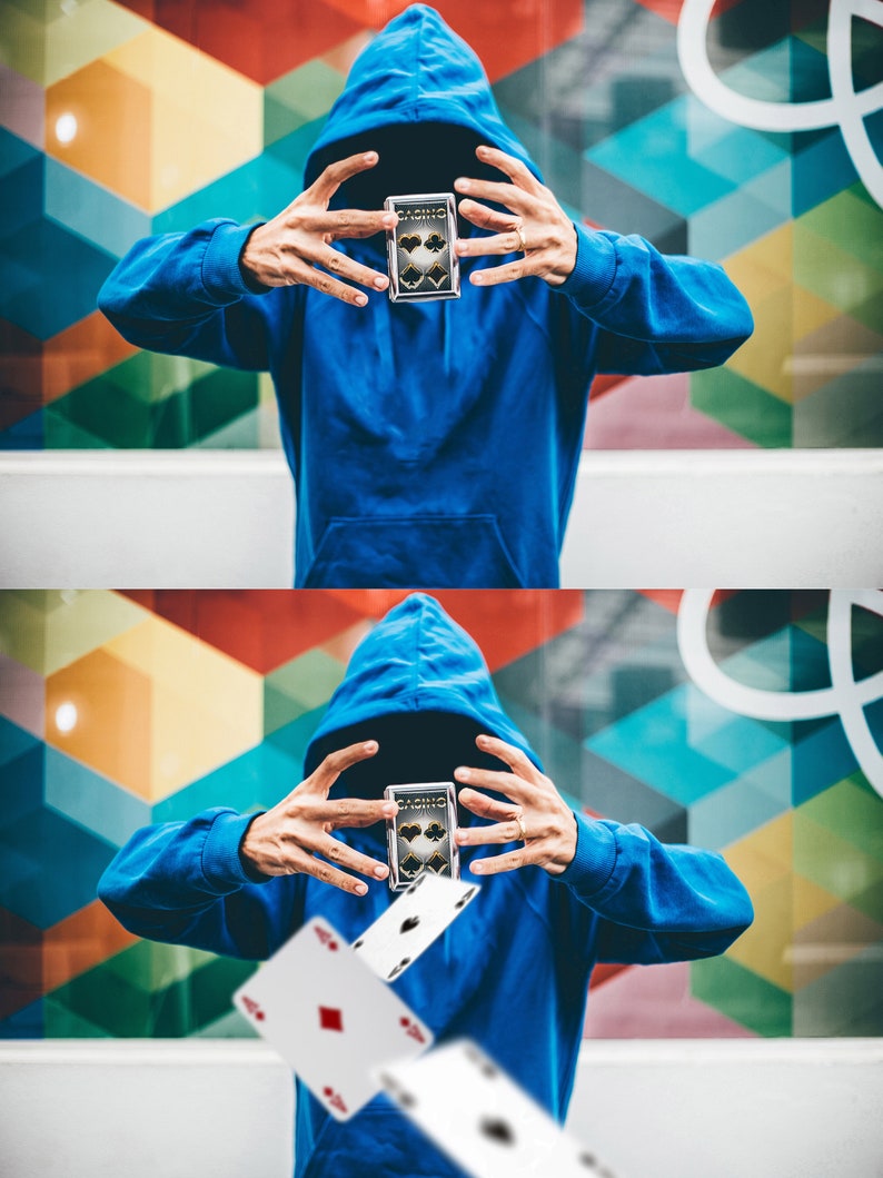 FLYING CARDS Overlays PNG Poker Cards Flying Cards - Etsy Singapore