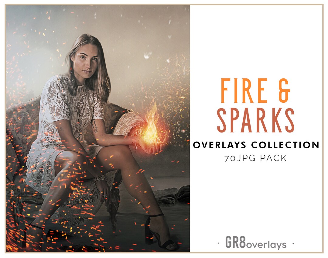 70 FIRE & SPARKS OVERLAYS, Fire Overlays, Sparks Overlays, Photo ...