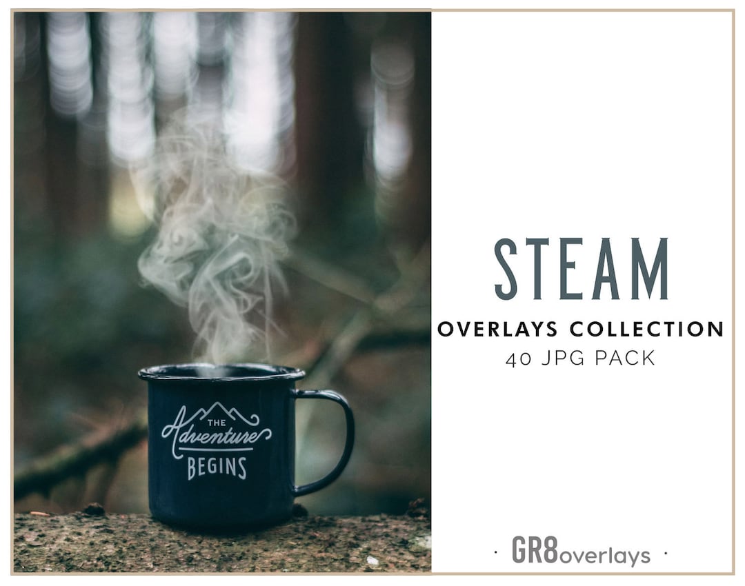 STEAM OVERLAYS, Smoke Overlays, Fog Overlays, Photo Overlays, Photoshop ...