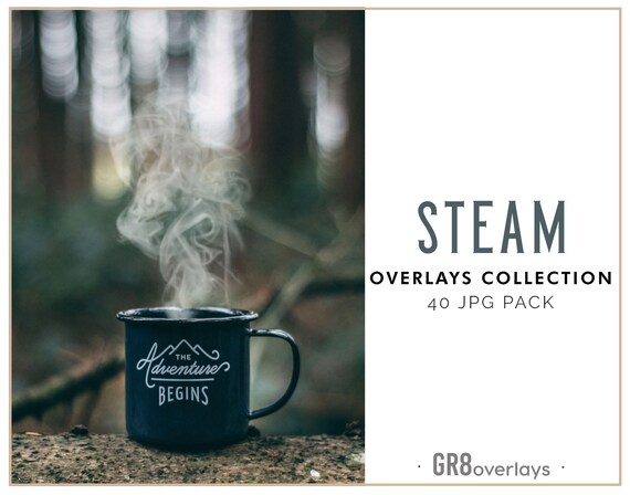 STEAM OVERLAYS Smoke Overlays Fog Overlays Photo Overlays | Etsy