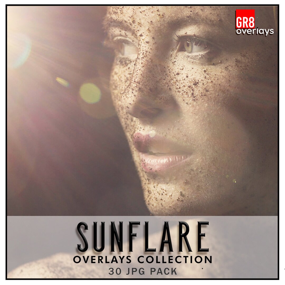 SUNFLARE OVERLAYS, Sunlight Overlay, Photoshop Overlays, Photoshop ...