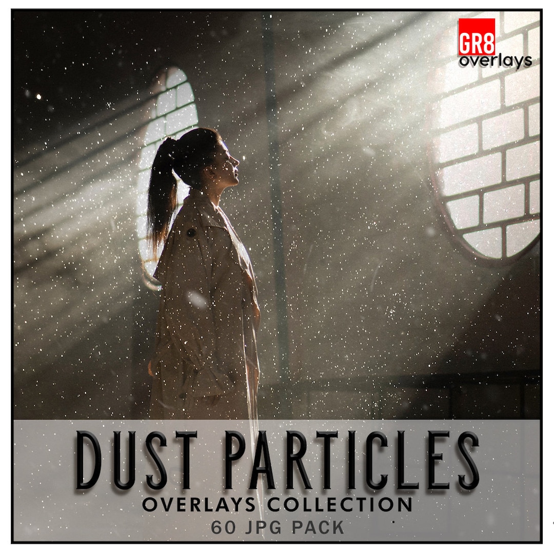 60 DUST OVERLAYS, Suspended Dust, Dust Particles, Photo Overlay ...