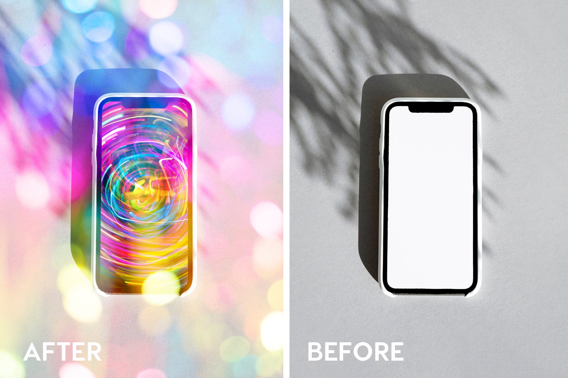 ABSTRACT LIGHTS OVERLAYS Bokeh Lights Effect Photo Overlays - Etsy