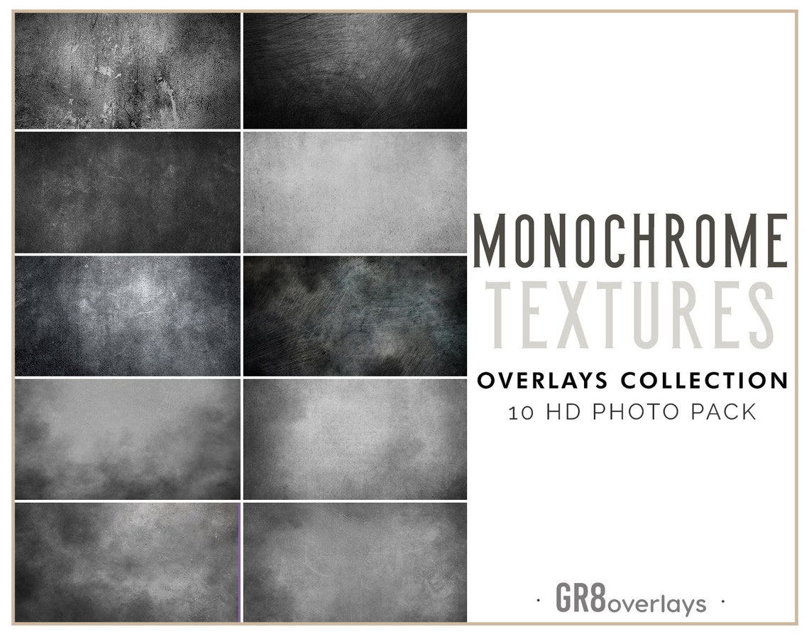 Digital Monochrome TEXTURES HD Textures HQ Textures | Etsy