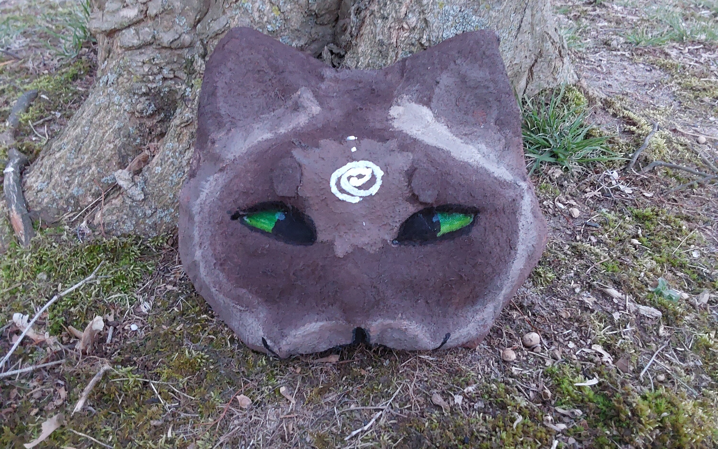 Brown Cat , Siamese Cat , Therian and Quadrobist Mask - Etsy
