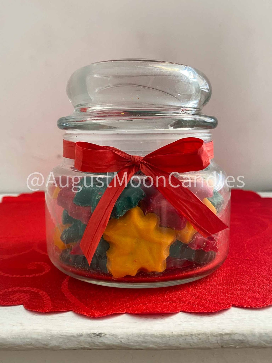 Custom Orders for Fancy Jars Autumn Leaves Scented Soy Wax | Etsy